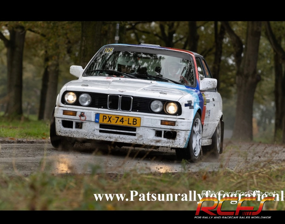 BMW E30 Historic rally car